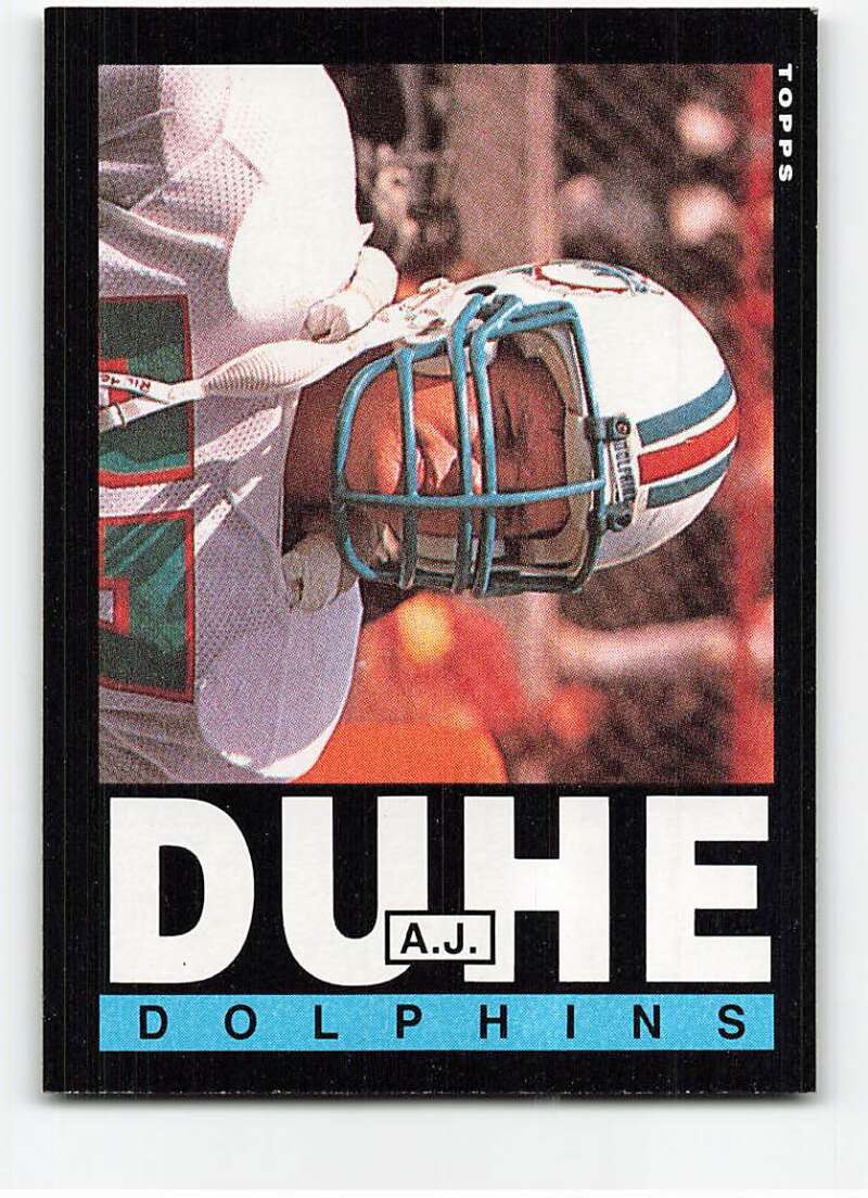 1985 Topps #309 A.J. Duhe EX Excellent Dolphins ID:112366 | eBay