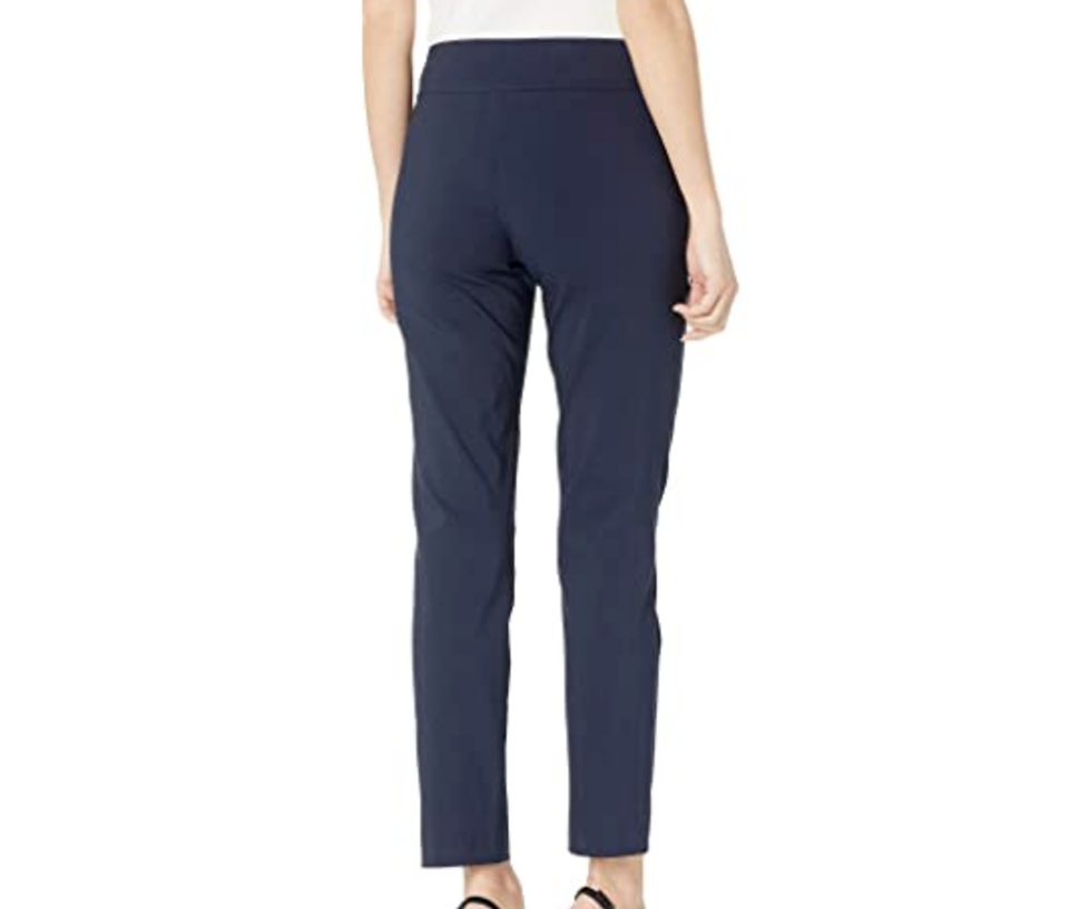 Krazy Larry L4751 Pull on Navy Blue Ankle Pants Women’s Size 4 | eBay