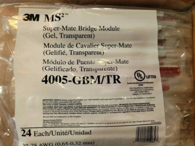 24-3M MS2 4005 GBM/TR BRIDGE CABLE SPLICING GEL FILLED SPLICE CONNECTOR ...