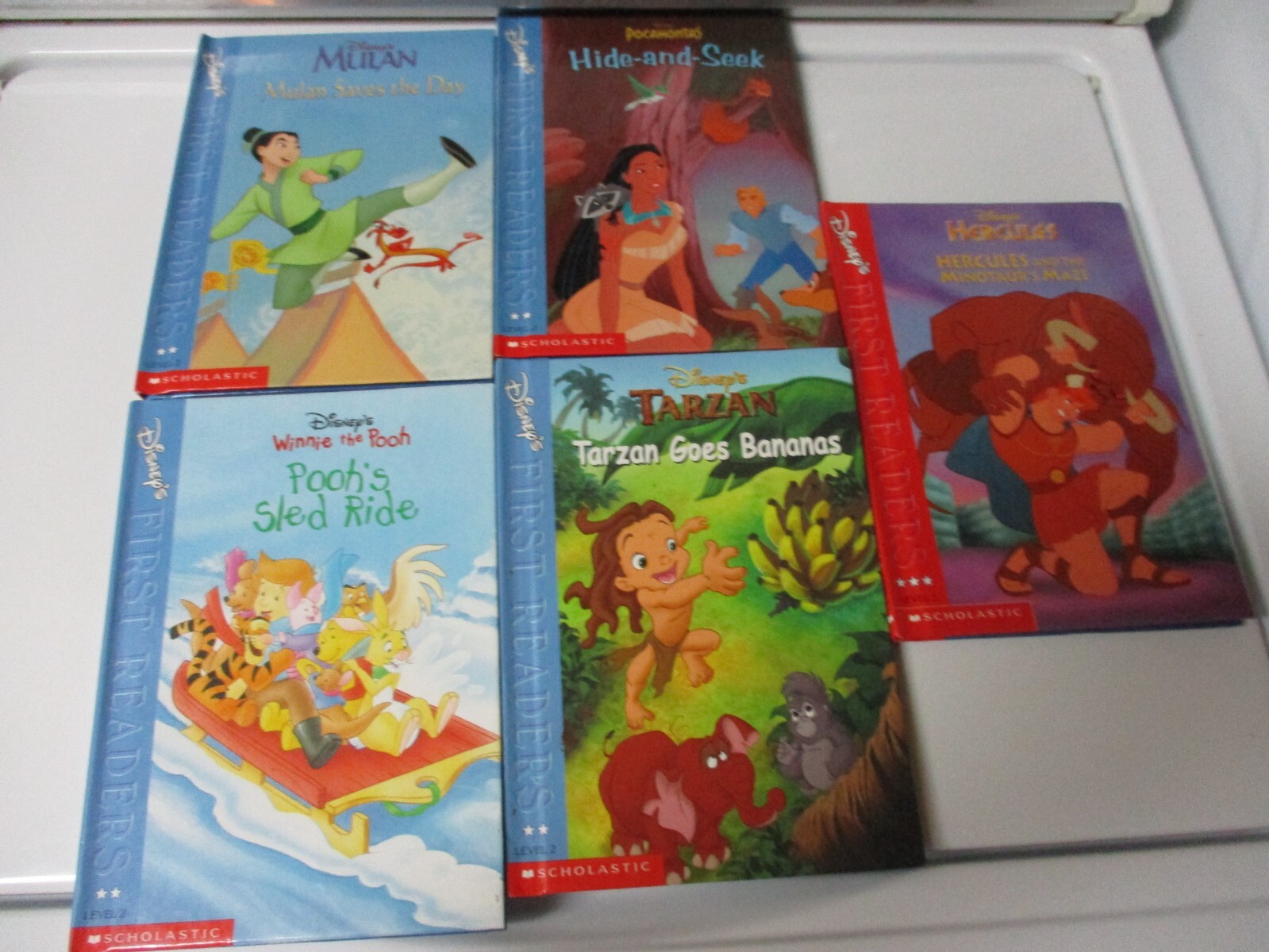 Lot Of Disney First Reader Books | eBay