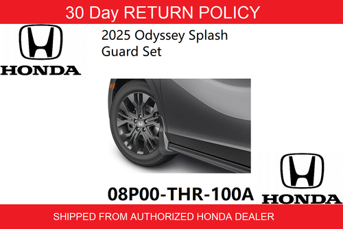 2025 Honda Odyssey Splash Guard Set Muds Guards Front | 08P00-THR-100A ...