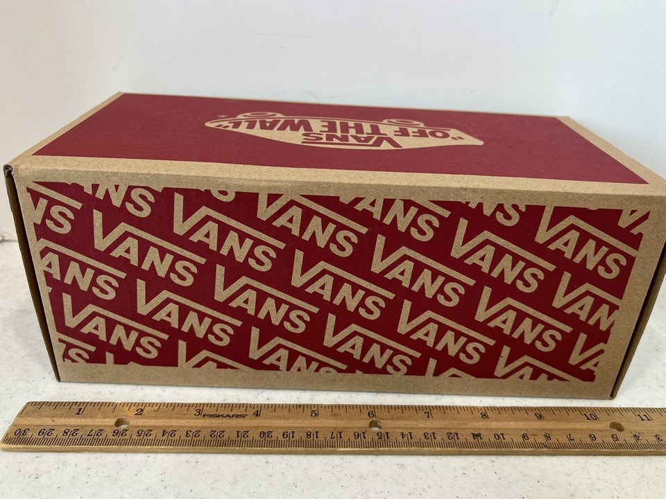 Vans Empty Shoe Box - Box Only - Size 4 Girls | eBay