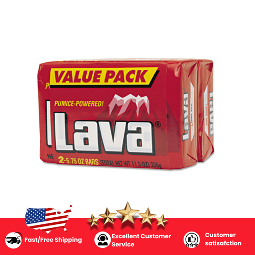 Lava Heavy-Duty Hand Cleaner Bar Soap, 5.75 oz Twin Pack | eBay