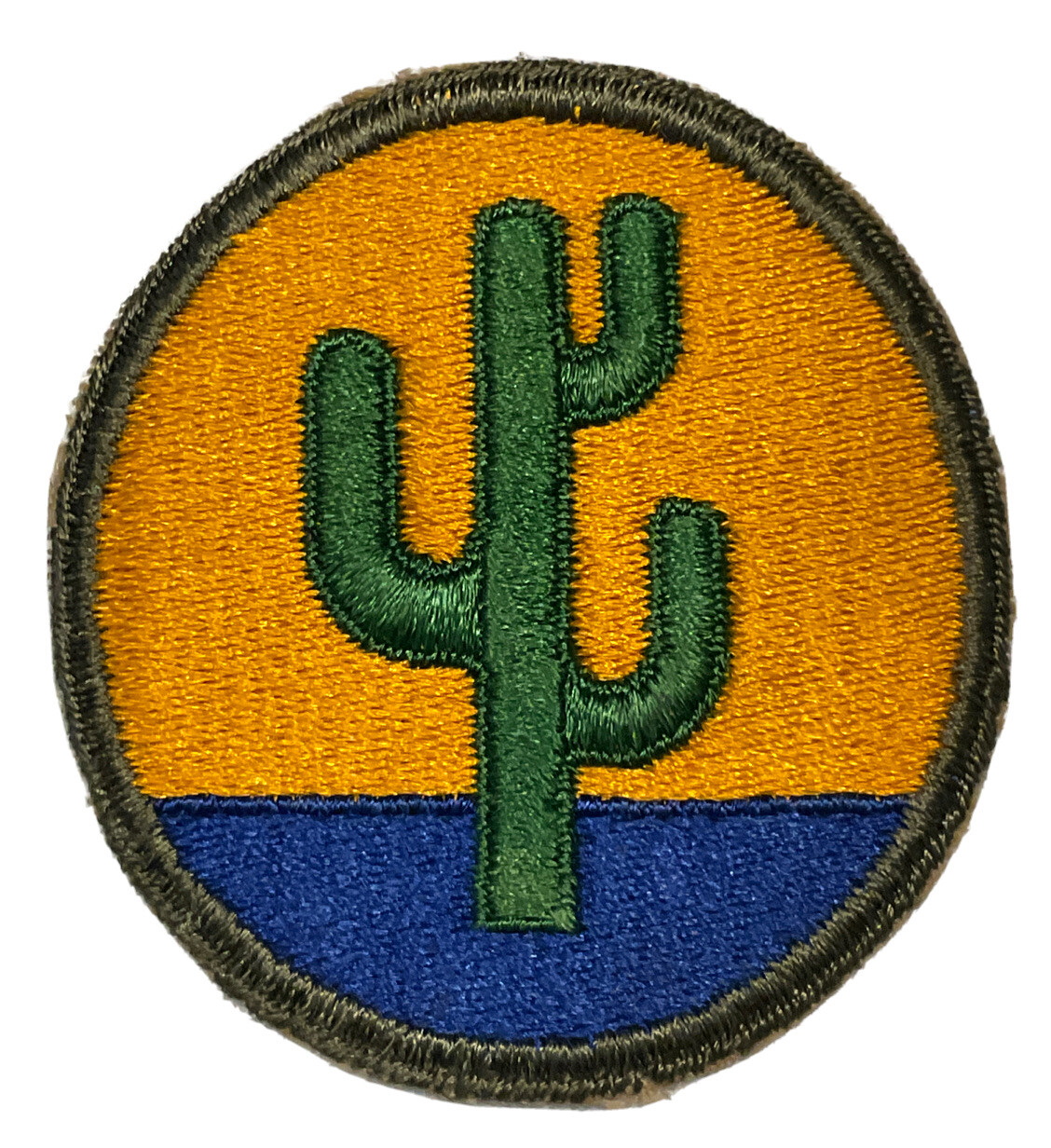 Original WWII U.S. ARMY 103rd INFANTRY DIVISION COLOR CUT EDGE PATCH | eBay