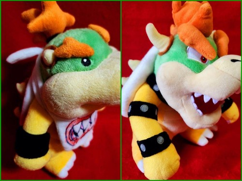 Sanei Trading Super Mario Bowser Kappa Jr. plush mascot Nintendo ...