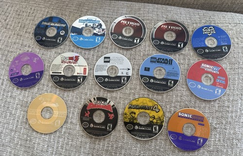 Nintendo GameCube Disc Only Games (READ) 14 Game Lot Pokemon Colosseum ...
