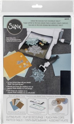 Sizzix Chrome Precision Base Plate for Intricate Thinlits, Multicolor ...