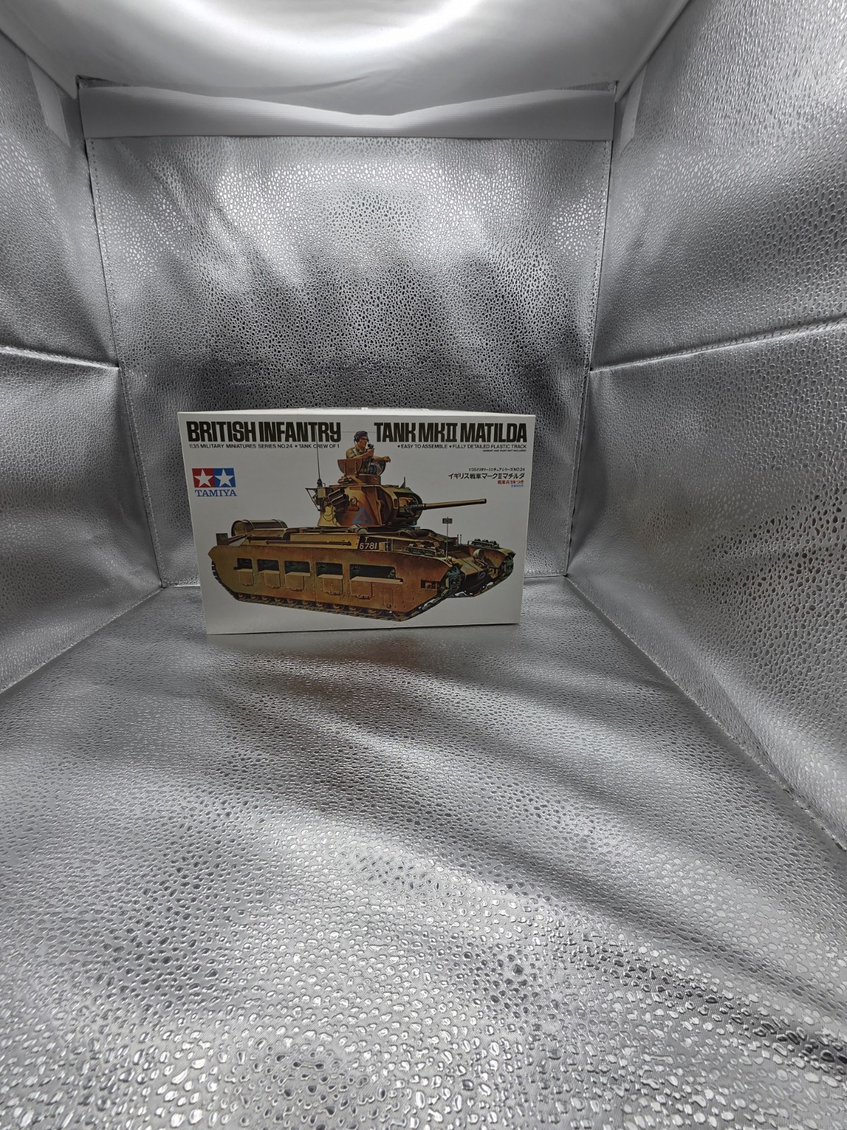 Tamiya 1/35 Matilda II Tank Model Kit #35024 1980s Rare WWII British ...