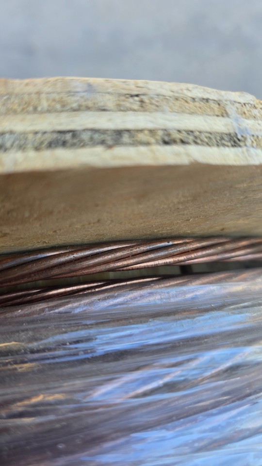 2 AWG 7 Strand Bare Copper Conductor Soft Drawn Ground Wire | eBay