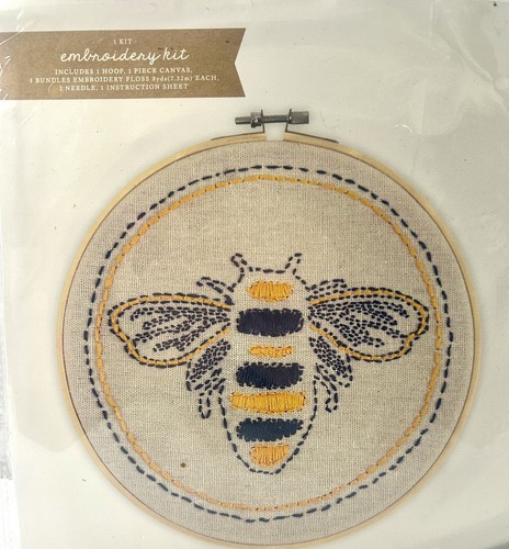 Bumble Bee Embroidery Kit | eBay