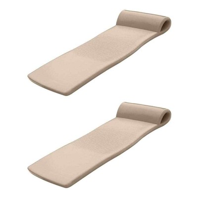 Sunsation 70 in. Foam Raft Lounger Pool Float Bronze 2-Pack | eBay