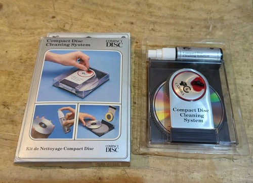 Cambra Compact Disc Cleaner CD Cleaning Kit Vintage Boxed Unused Hong ...