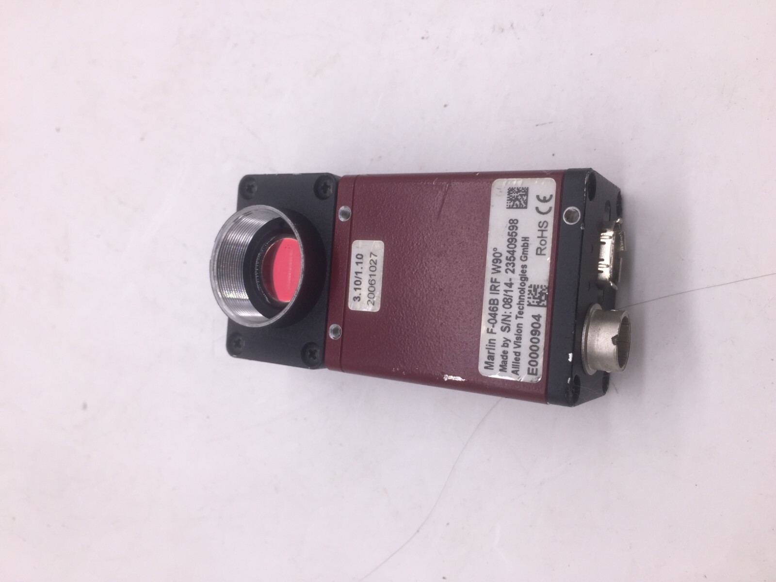 Allied Vision MARLIN F-046B IRF W90 FIREWIRE CAMERA | eBay