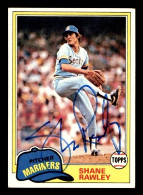 1981 Topps Baseball #423 Shane Rawley Signed Autograph (No COA) | eBay