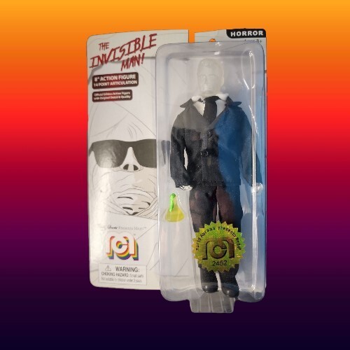 Mego Horror THE INVISIBLE MAN 8" Scale Action Figure 2018 #2452 | eBay