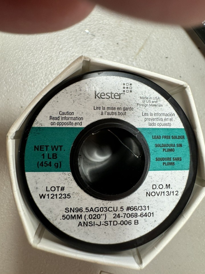 Kester 24-6337-6403 Water Soluble Solder 610370936740| eBay