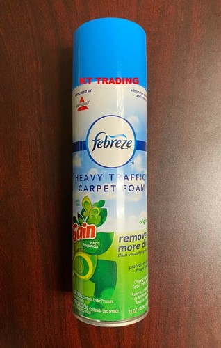 Febreze Heavy Traffic Carpet Cleaner Foam Eliminate Odor Stain ~ Gain ...