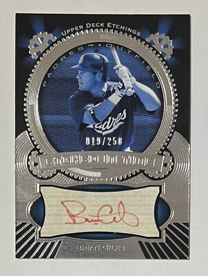 Brian Giles 2004 UD Etchings Etched in Time Auto Autograph #ET-BG - 019 ...