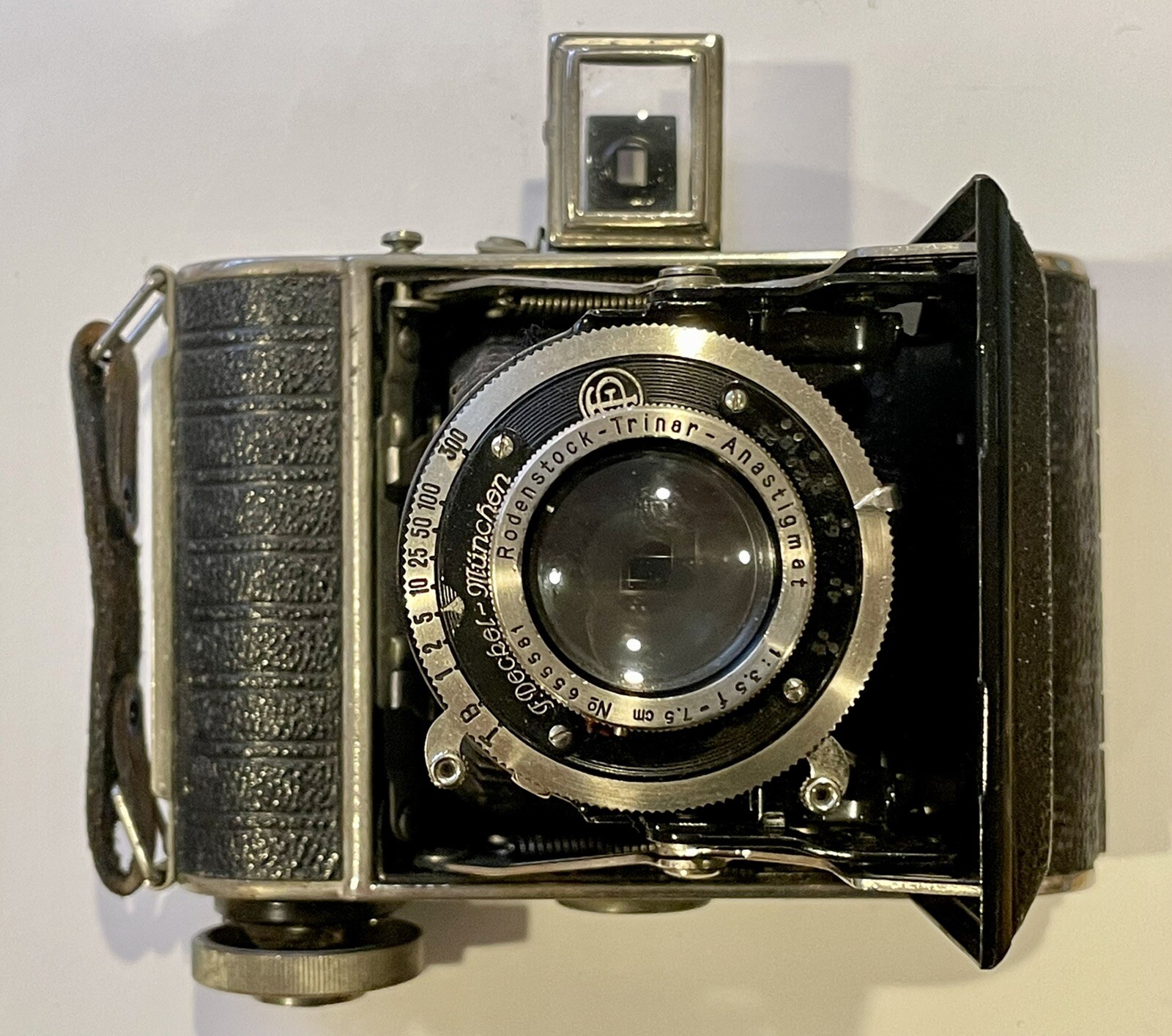 Rodenstock Folding Camera, Trinar - Anastigmat 1:3.5 f=7.5 cm, No ...