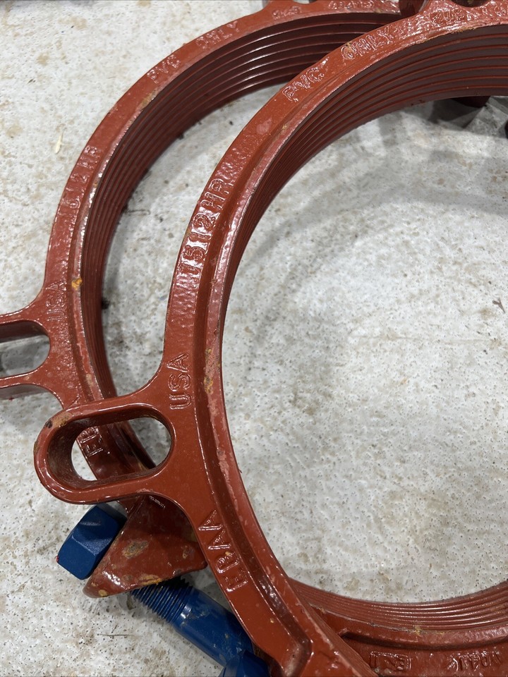 EBAA 12” 1512 HR Series 1500 Split Serrated Bell Restraint Harness C900 ...