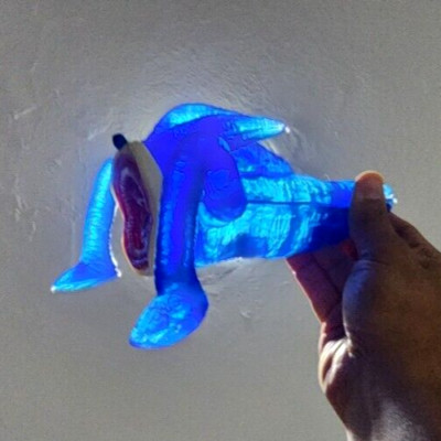 SHIN SONIC SEA EATER action figure size tall 3.5” long 7" HORROR ...
