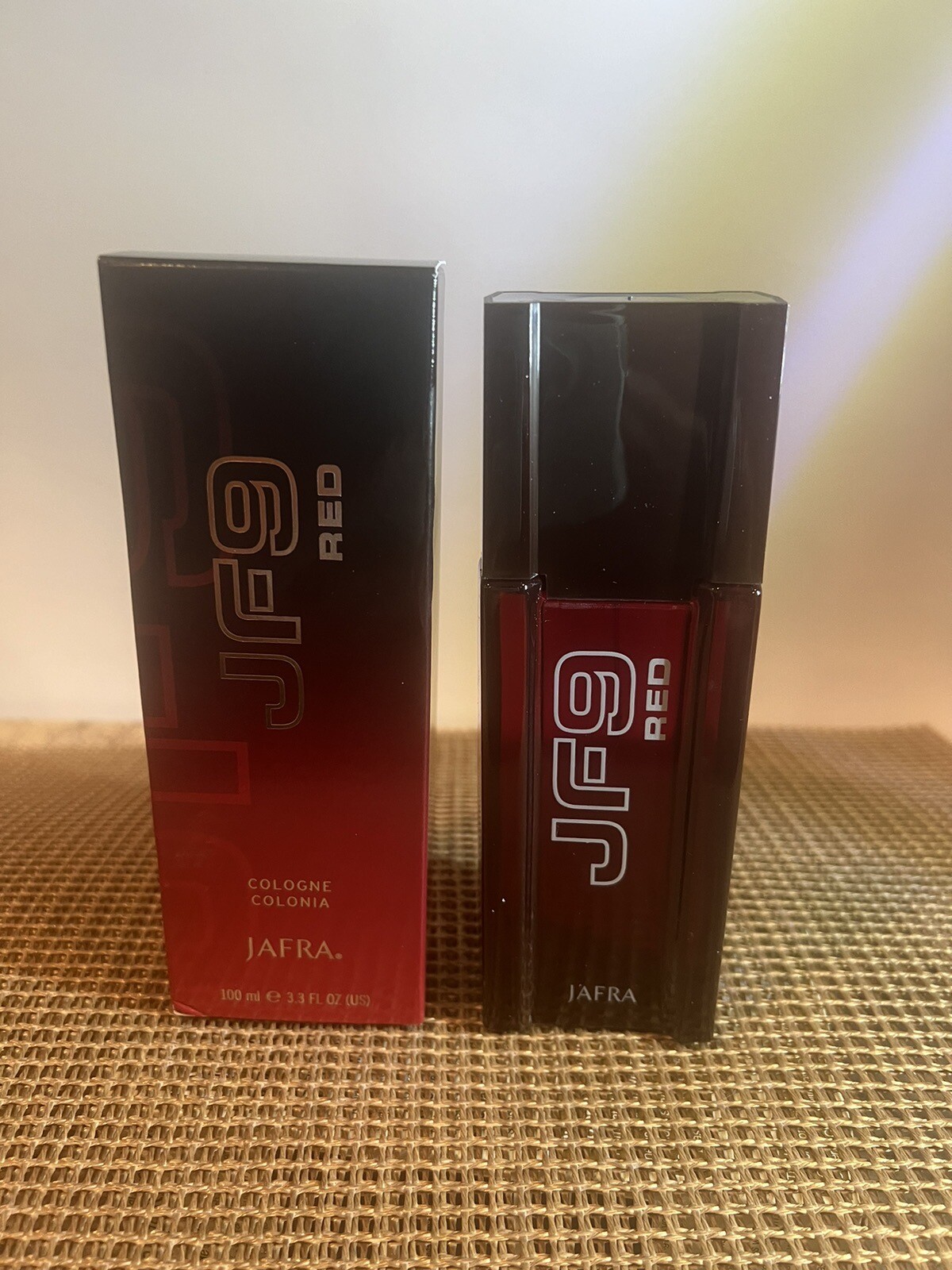 JAFRA JF9 RED COLOGNES FOR MEN 3.3 FL. OZ. 100 ml NEW IN BOX | eBay