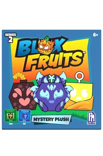 SERIES 2 Roblox Blox Fruits 4" Plush Blind Mystery Box & DLC Code 2024 ...