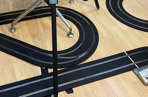 Scalextric Digital C7008 Track Lane Changing Curve Right Handed for ...