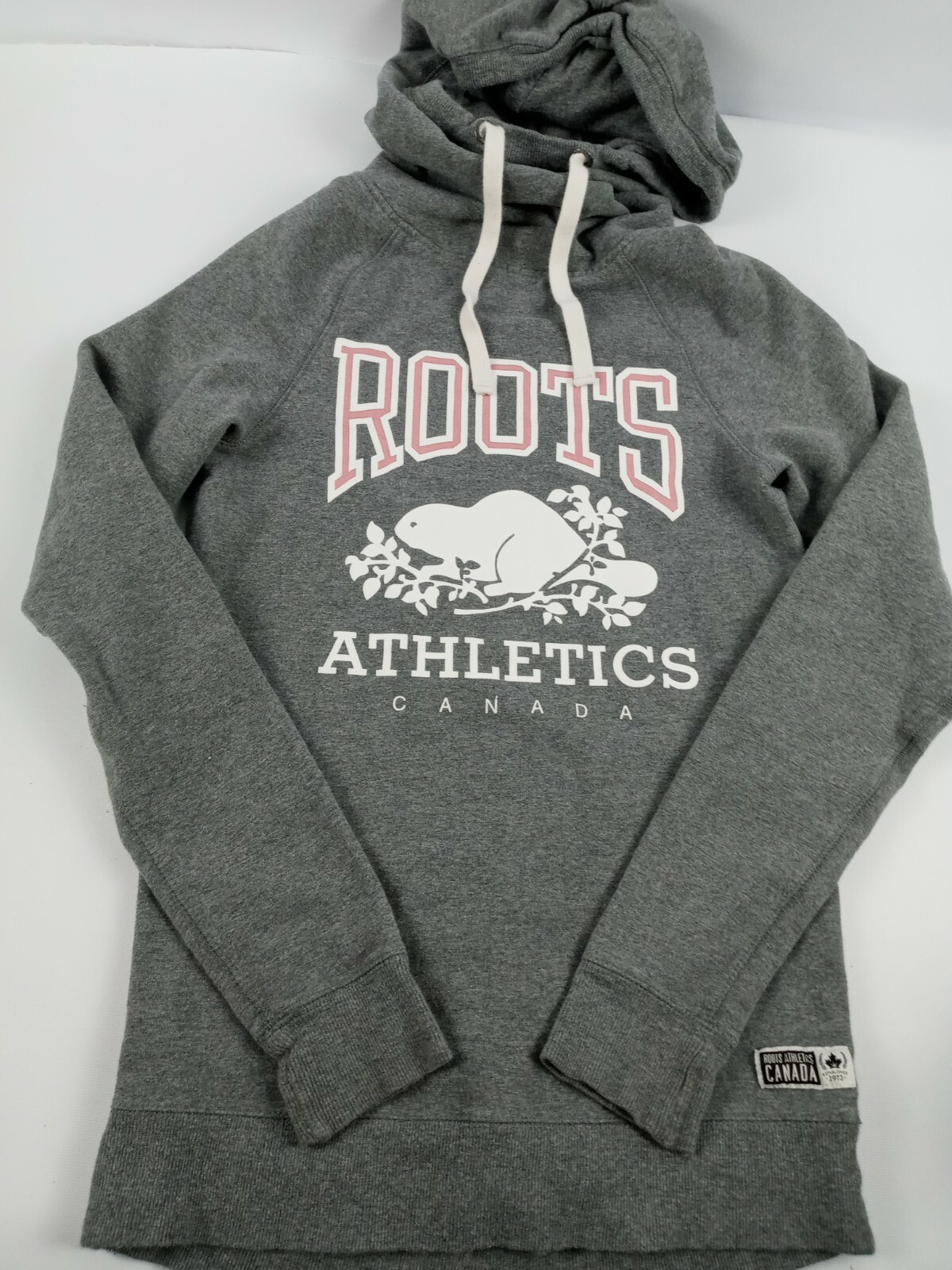 Roots Athletics Canada Sweatshirt Women Size XXS/ TTP Gray Pullover ...