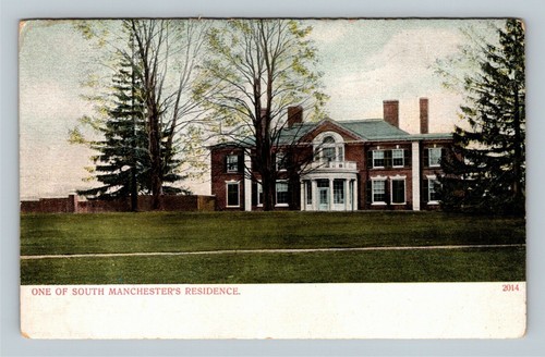 South Manchester MA Residence, Mansion, Grounds, Massachusetts Vintage ...