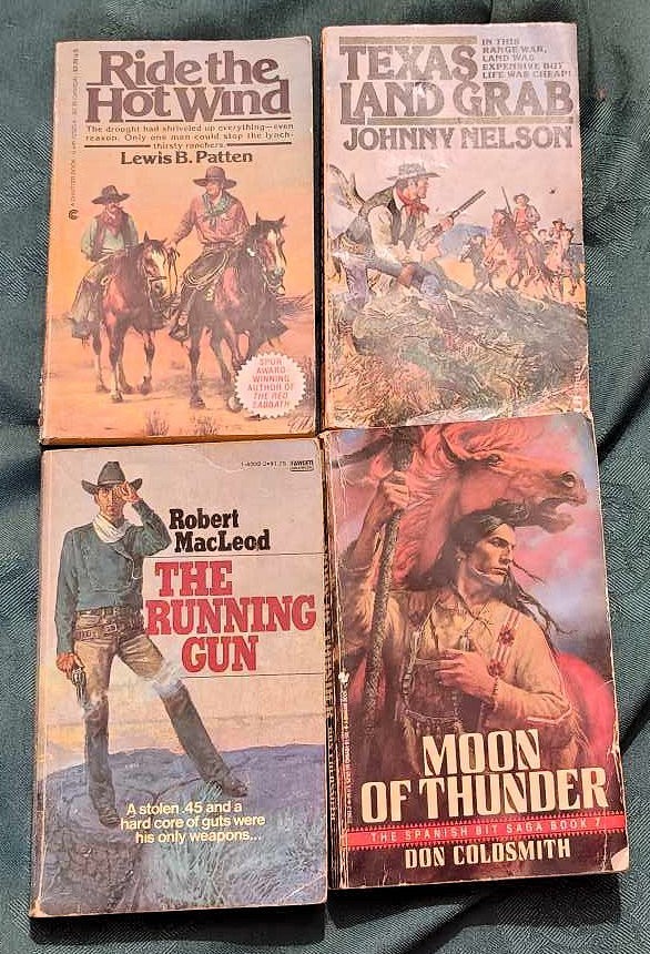 Lot of 41 Vintage Western Paperback Books | eBay