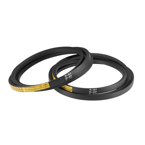A67 V-Belts 67" Pitch Length, A-Section Rubber Drive Belt 2pcs | eBay ...