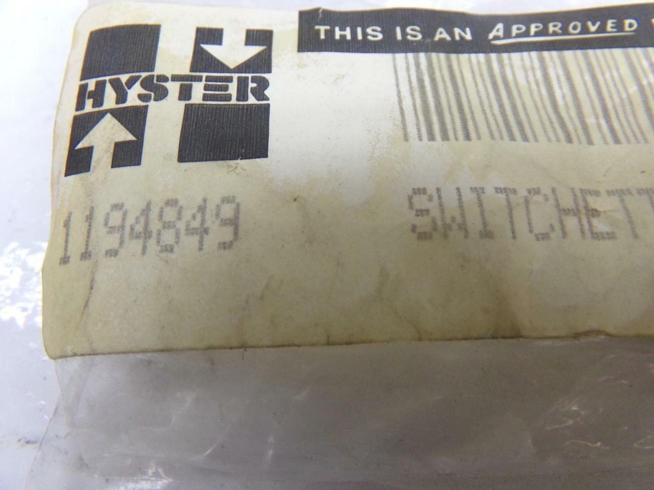 Hyster 1194849 Micro Switch | eBay