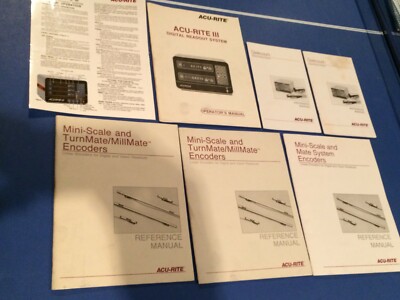 Multiple Acu-Rite Mini Scale & Mate System Encoders Reference Owner's ...