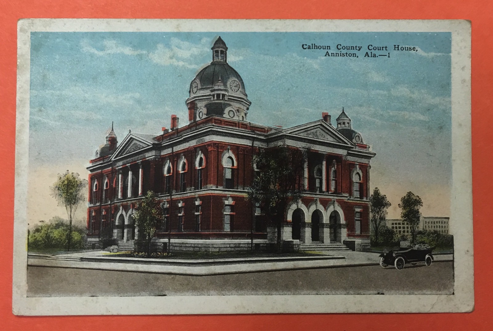 Scarce 1900'S Calhoun County Courthouse Postcard 3.5" X 5.5" Unused ...