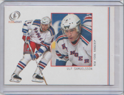 2001-02 Fleer Legacy #24 Ulf Samuelsson New York Rangers | eBay