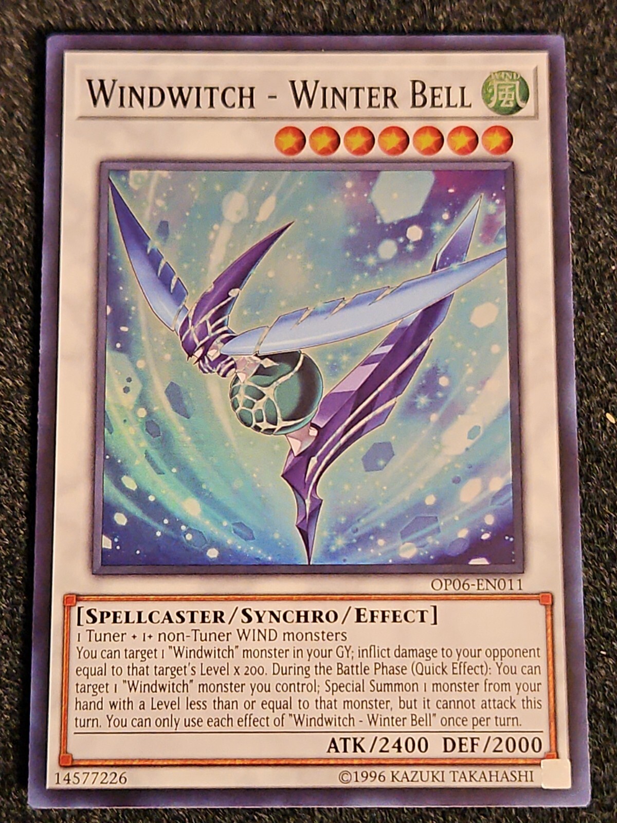 Yugioh Windwitch - Winter Bell OP06-EN011 Super Rare NM | eBay