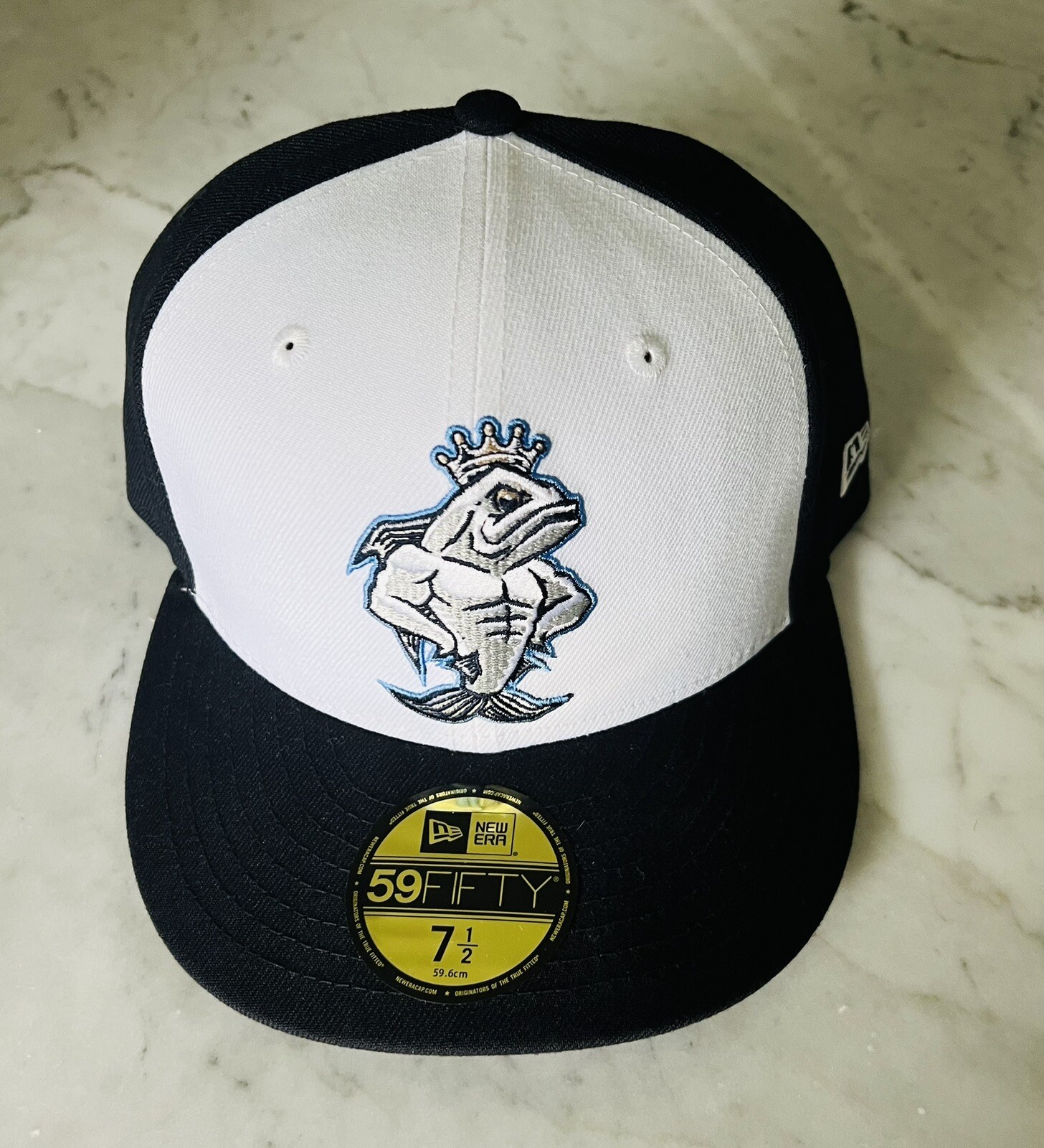 Yankees Tampa Tarpons MiLB Marvel New Era 59Fifty Fitted Hat 7 1/2 ...