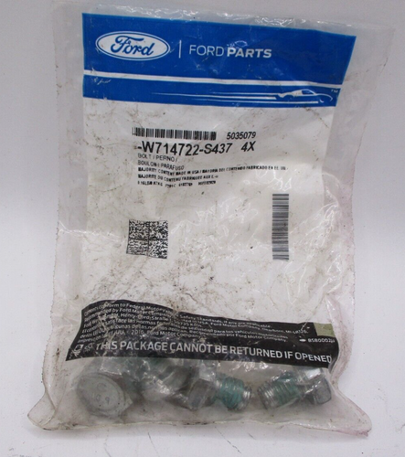 Ford factory original hardware bolts 4 pack W714722-S437 brand new in ...