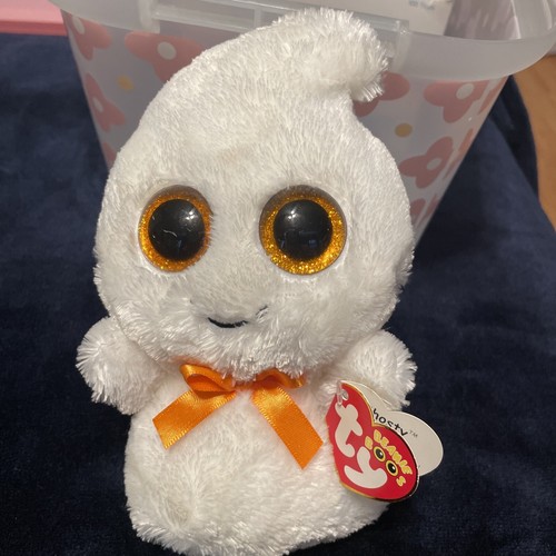 Ty Beanie Boos GHOSTY The Ghost 6" With Glitter Eyes 2013 MWMT for sale ...
