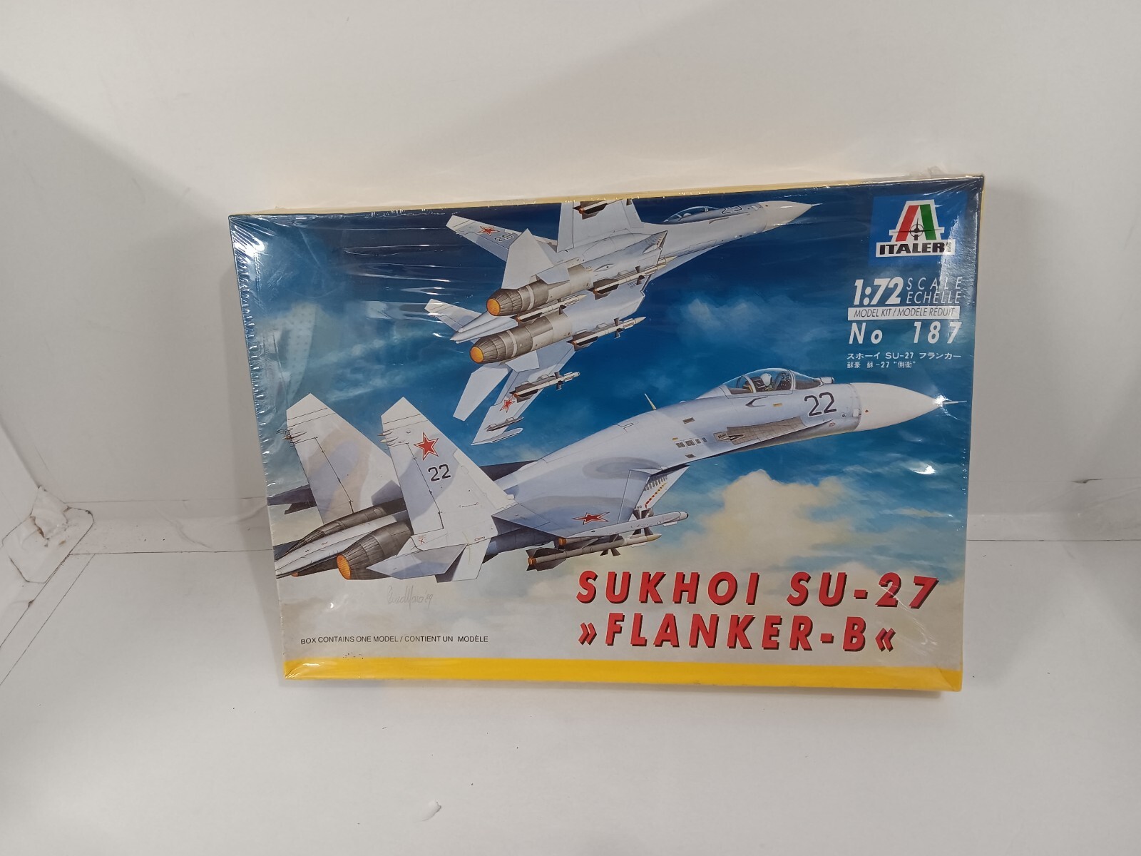 Italeri Flanker B Sukhoi SU-27 Model Kit 1/72 | eBay