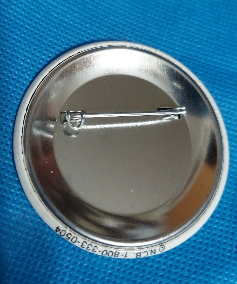 VINTAGE PIN BACK BUTTON - Federal Express “Don’t Panic”-With FedEx ...