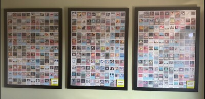 MTG UNCUT SHEETS COMPLETE SET OF REVISED MAGIC THE GATHERING EXTREMELY ...