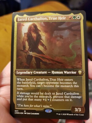 x1 Jared Carthalion, True Heir - Foil Etched MTG Commander Legends R M ...