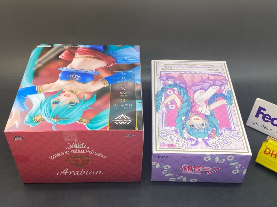 Miku Hatsune Figure Arabian Taito & Wonderland Rapunzel piapro 2021 ...