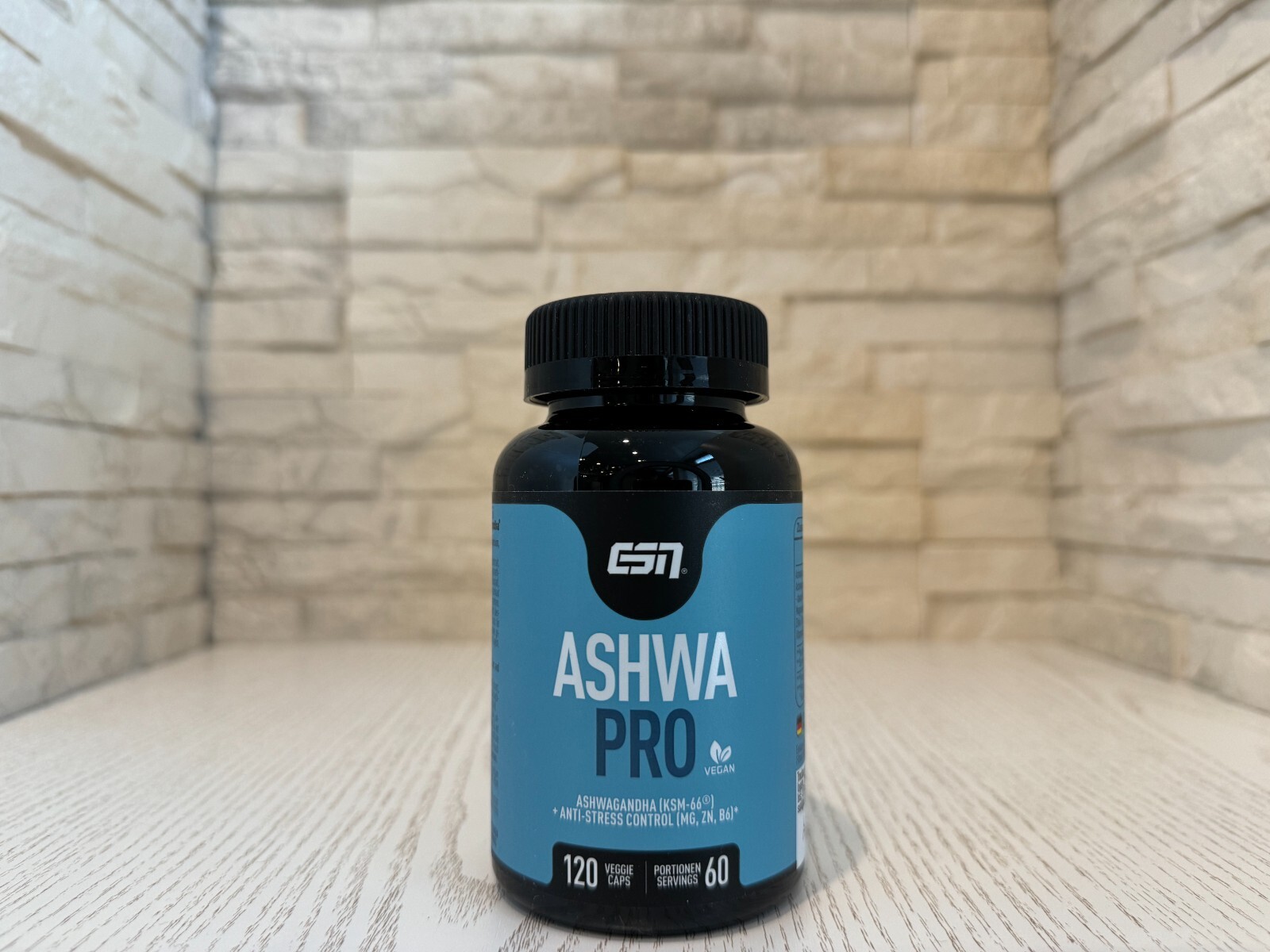 ESN Ashwa Pro Ashwagandha-Wurzelextrakt KSM-66® - 120 Kapseln - OVP ...