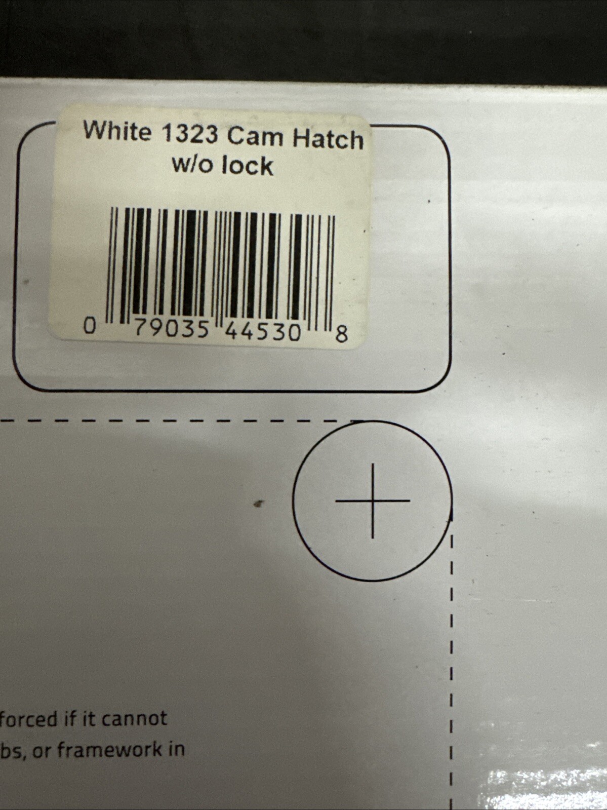 Tempress Products 1323 Access Hatch-Whi 44530 R2S1 | eBay