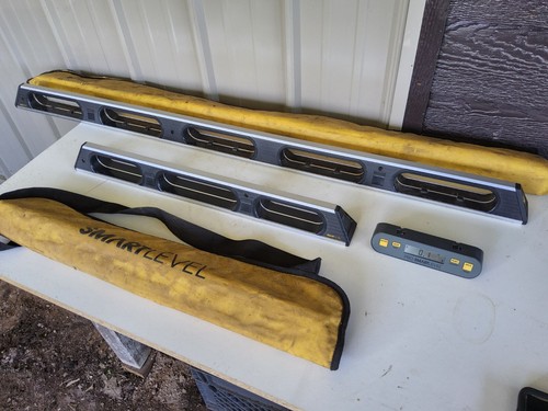 Wedge Innovations Pro Smart Level 48" and 24” Levels With Cases and ...