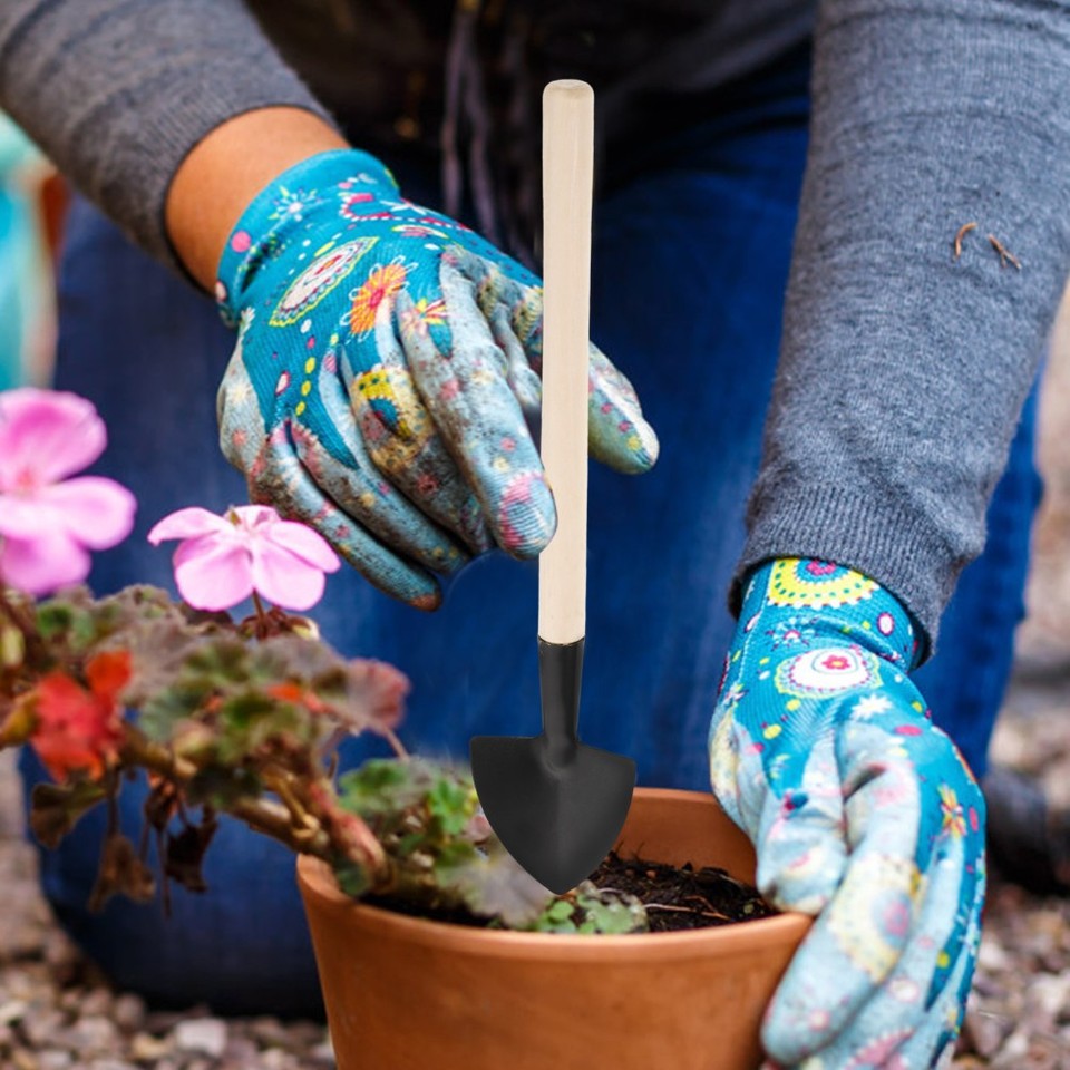 9PCS Gardening Tools Portable Shovel Rake Planting Flowers Tools for ...