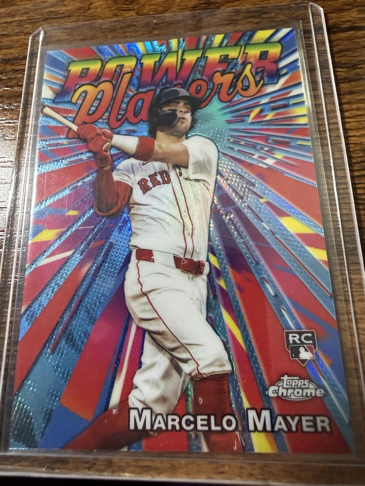 2025 Topps Chrome Update Marcelo Mayer Power Players Rookie Insert Red ...